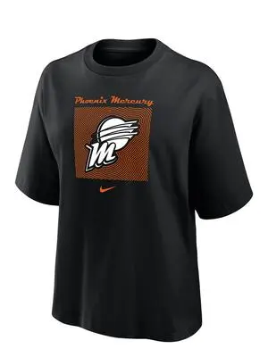Nike Phoenix Mercury Wnba Boxy T-shirt - Black