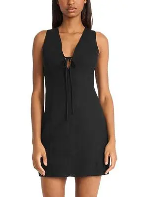 Maggy London Mini Dress - Black Beauty