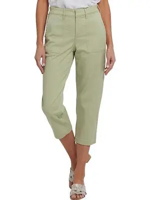 NYDJ Stretch Twill Utility Pants - Rosemary