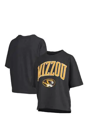 PRESSBOX Missouri Tigers Nelson Arch Oversized Slub T-shirt - Black