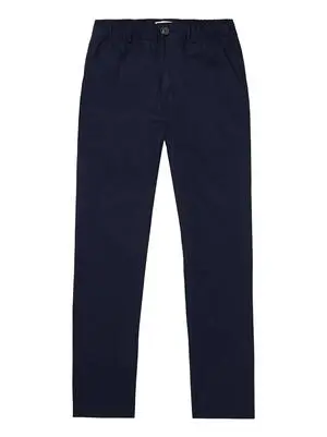 Oliver Peoples Ashdown Straight-leg Cotton-twill Trousers - Blue