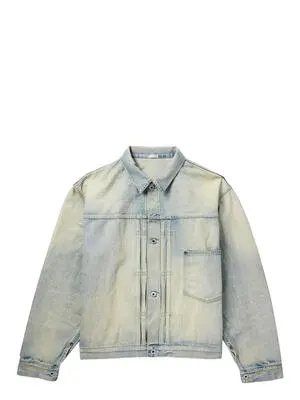 A.PRESSE 1st Type Denim Jacket Light Blue