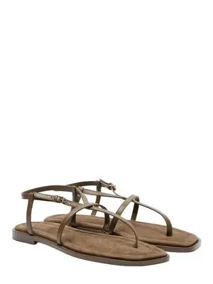 A.emery Remly Suede Sandals - Brown
