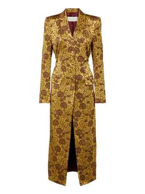 DRIES VAN NOTEN Rilly Jacquard Coat