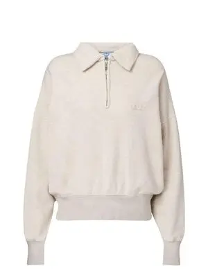 Prada Cotton Sweatshirt - White