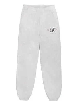 SPORTY & RICH Nyc Track Pants - Grey