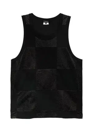Comme Des Garçons Mesh Tank Top - Black