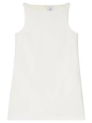 G. LABEL BY GOOP Shift Dress - Optic White
