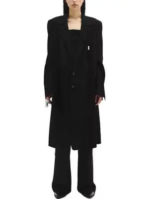 ANN DEMEULEMEESTER Viv Tailored Coat - Black