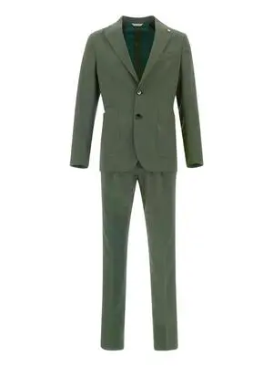 MANUEL RITZ Single-breasted Suit - Green