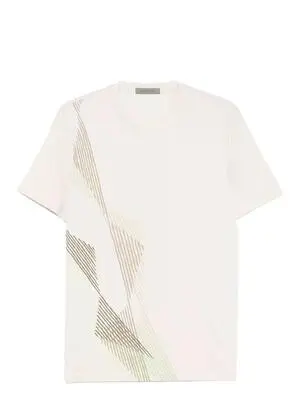 Corneliani Jersey T-shirt - Neutrals