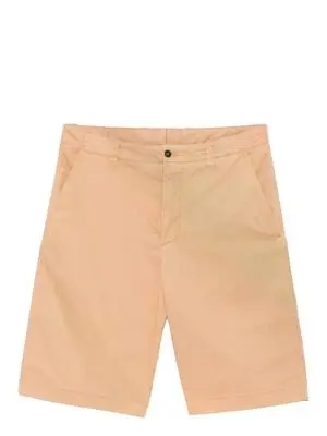 Corneliani Cotton-blend Shorts - Orange