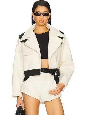 UNDERSTATED LEATHER X Revolve Love Story Jacket - Beige