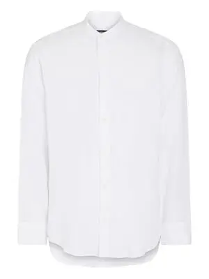 Frescobol Carioca Jorge Linen Shirt White