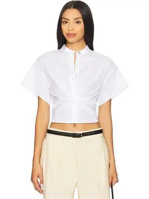 Rag & Bone Gretchen Poplin Shirt - White