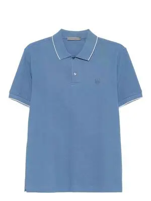 Corneliani Jersey Polo Shirt - Blue