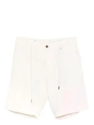 MYTHS Drawstring-waist Shorts - White