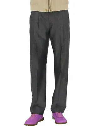 Burberry Wool Trousers - Grey