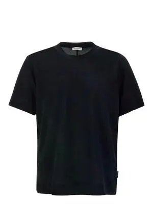 PAOLO PECORA Cotton T-shirt - Black