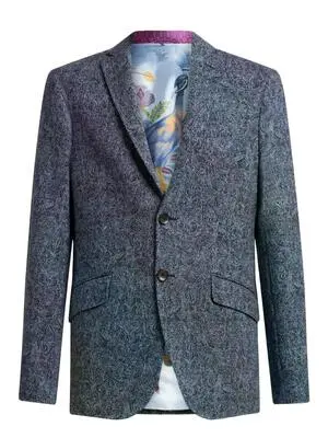 Etro Wool Blazer - Blue
