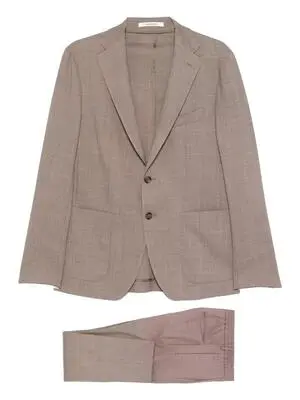 Tagliatore Virgin Wool-blend Suit - Neutrals