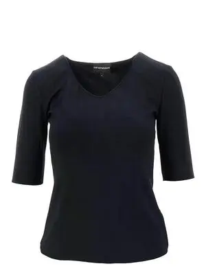 Emporio Armani V-neck T-shirt - Blue