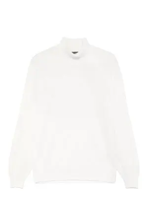 Tagliatore Virgin Wool Jumper - White