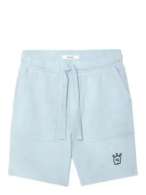 Zadig&Voltaire Slub Shorts - Blue