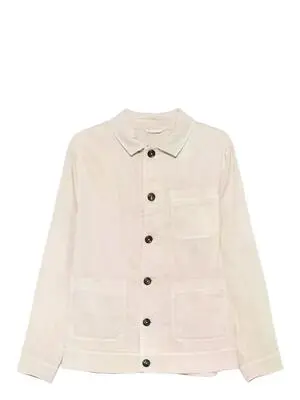 CIRCOLO 1901 Linen-blend Shirt Jacket - Neutrals