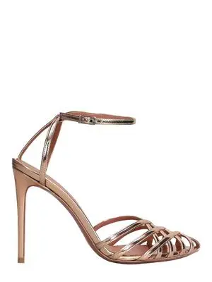 CASTAGNA 110mm Miami Sandals - Gold