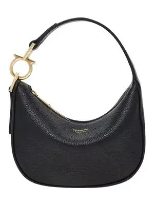 FERRAGAMO Mini Tote Bag - Black