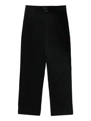 FREI-MUT Straight-leg Trousers - Black