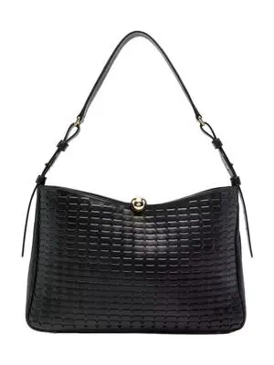 Furla Leather Shoulder Bag - Black