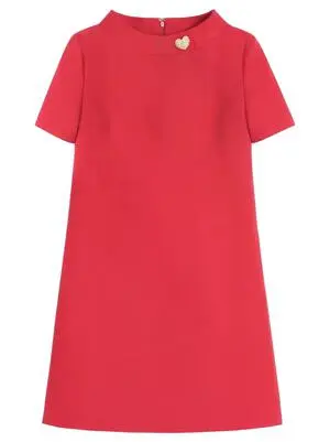 Valentino Garavani Crepe Mini Dress - Red