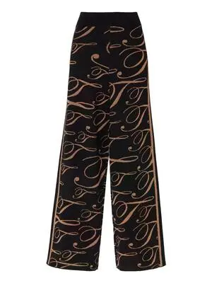 TEMPERLEY LONDON T-logo Mania Trousers - Black