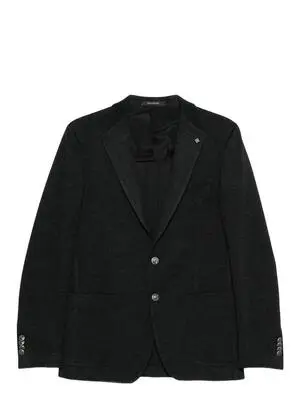 Tagliatore Front Button Jacket - Black
