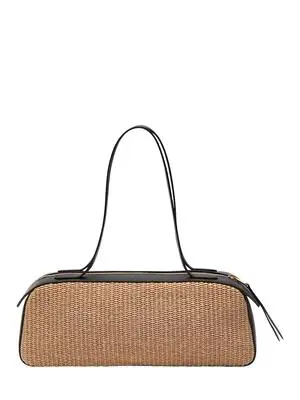 Khaite Simona Woven Shoulder Bag - Natural