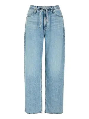 Rag & Bone Ultra Featherweight Phoebe Straight-leg Jeans - Blue