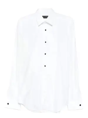 DELL'OGLIO Cotton Shirt - White