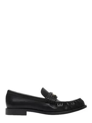 Burberry Leather Loafers - Black