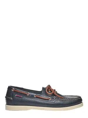 SEBAGO Portland Martellato Boat Shoes Blue Navy