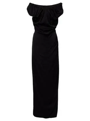 VIVIENNE WESTWOOD Ginnie Draped Jersey Maxi Dress