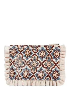 La DoubleJ Sequined Pouch Multicoloured