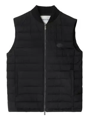 Burberry Quilted Puffer Gilet - Black