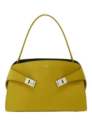 FERRAGAMO Hug Shoulder Bag - Yellow