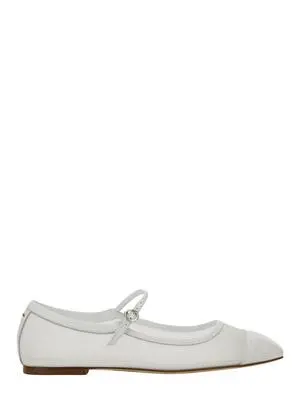 AeydĒ Ballet Flats - White