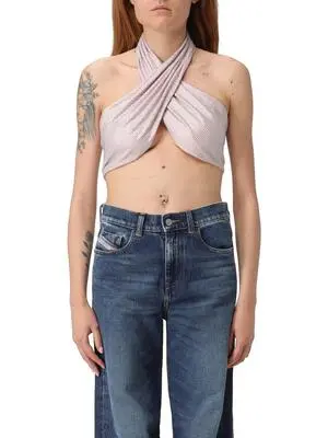 TWENTY FOURHAITCH Halter Top Blush Pink