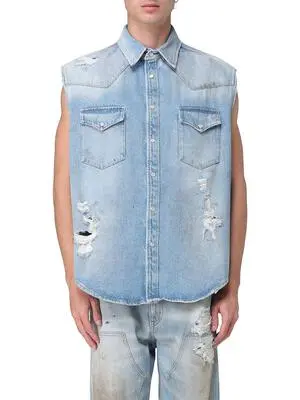 MAISON MARGIELA Shirt - Gnawed Blue