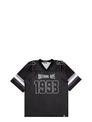 A BATHING APE Sportswear Football Jersey - Black