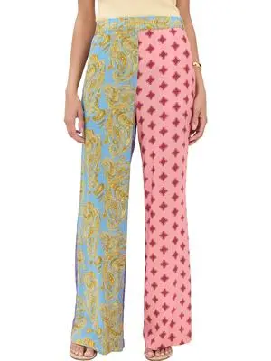 DONDE ESTEBAN Paisley Trousers - Multi
